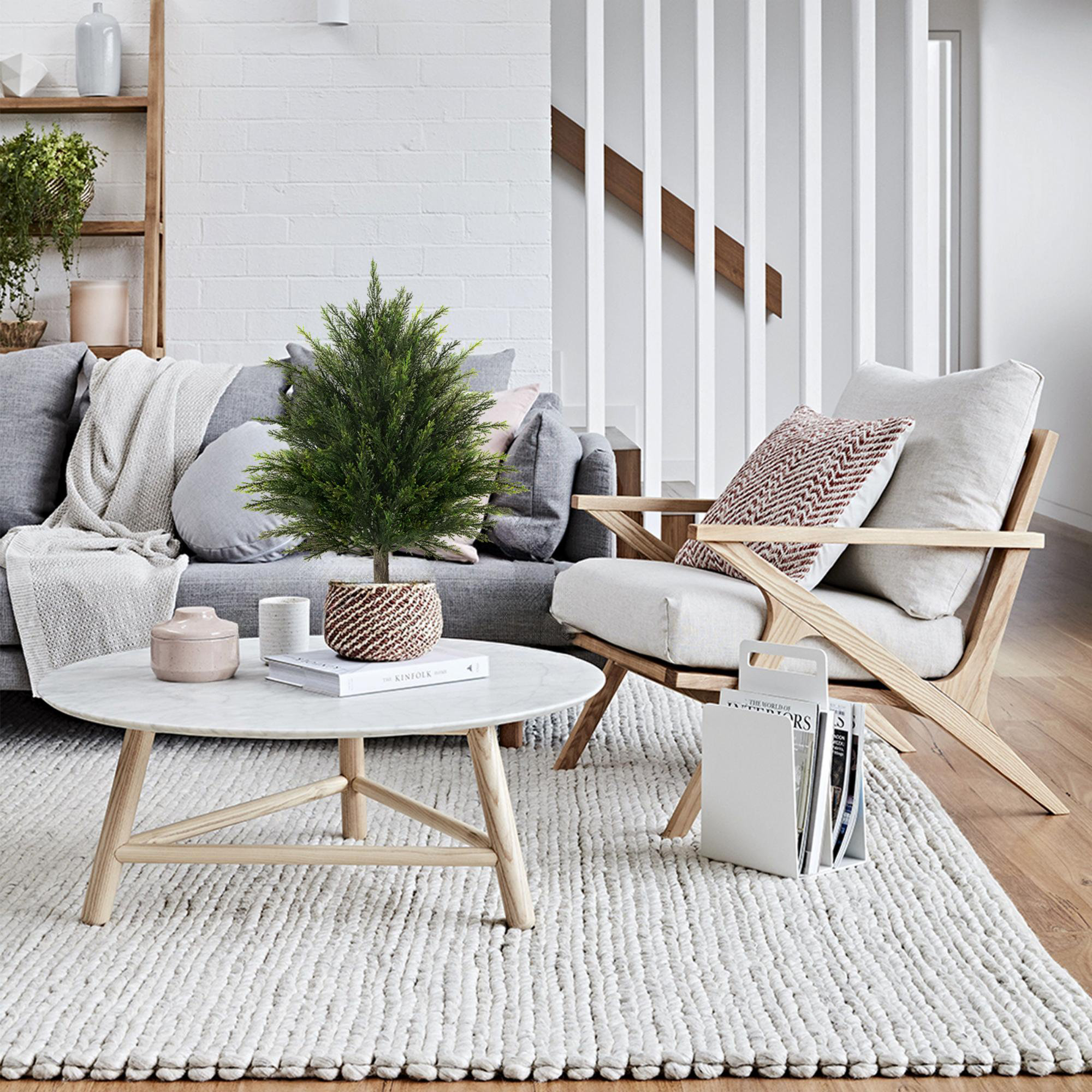 Vitalismo Artificial Ground Inserted Cedar - Tower Shaped | Wayfair