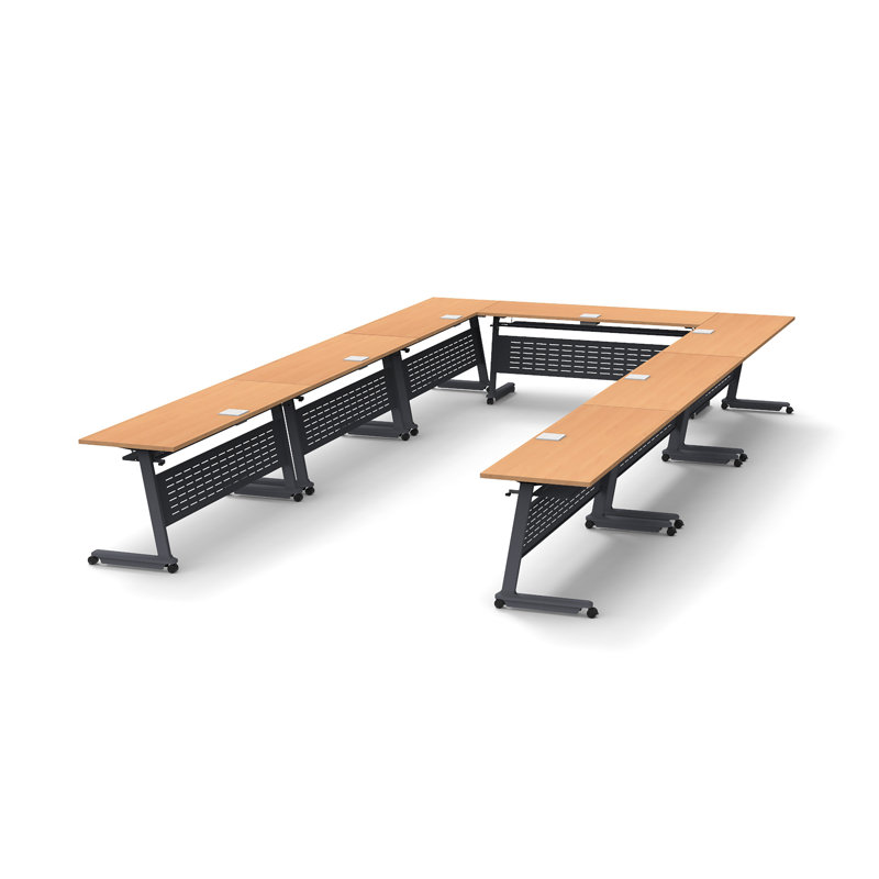 TeamWORK Tables 14 Person Training Meeting Seminar Tables Set | Wayfair