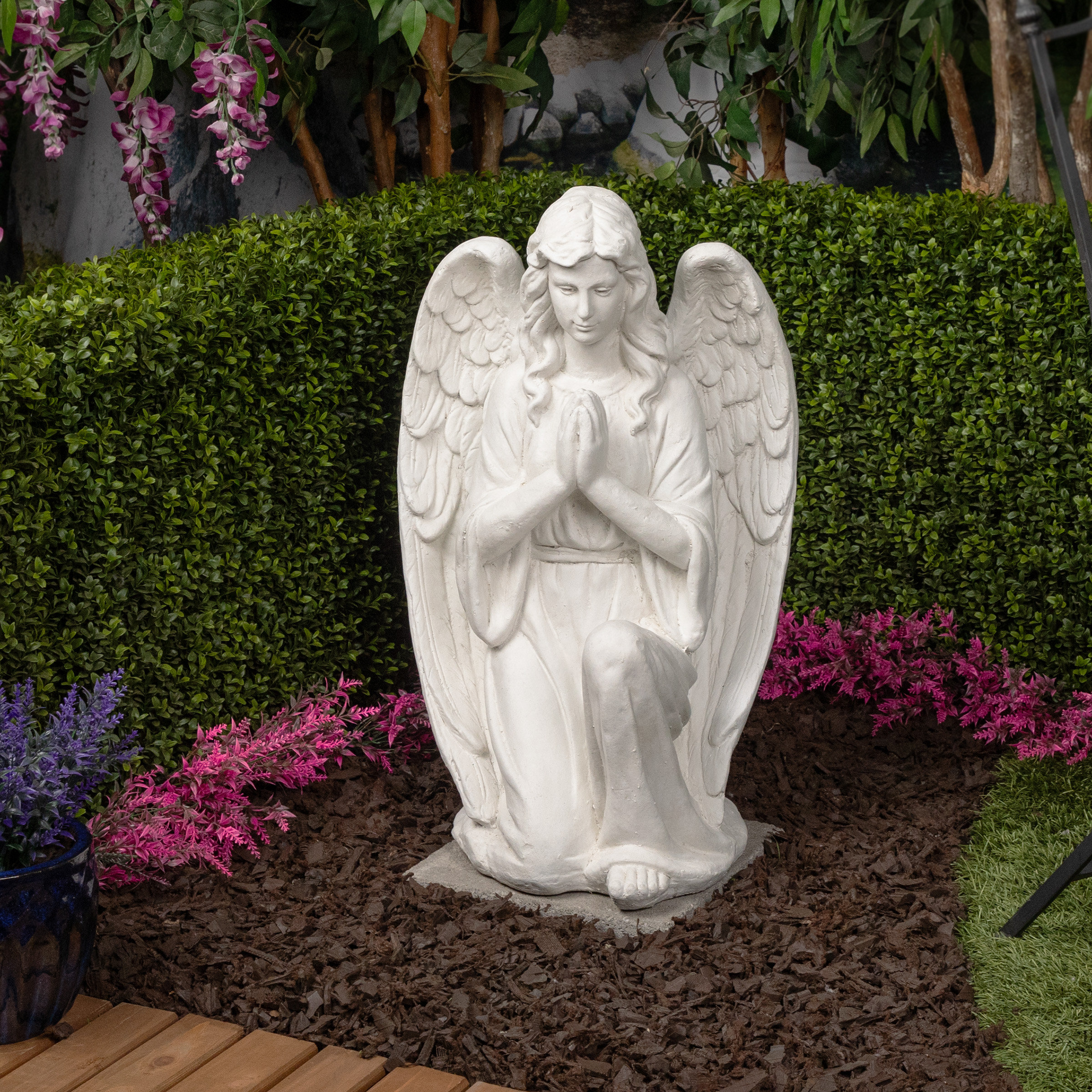 Alpine Kneeling Praying Angel Statue - Wayfair Canada