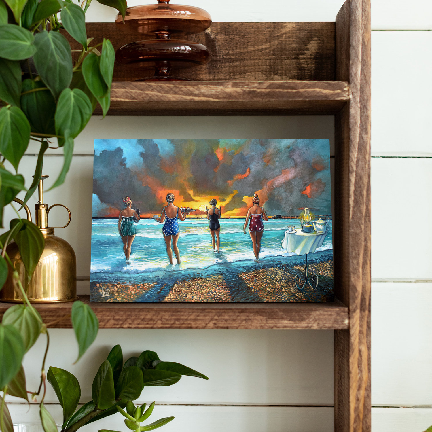 Winston Porter Early Morning Swim - With Cat - Figurative Cuisine ...