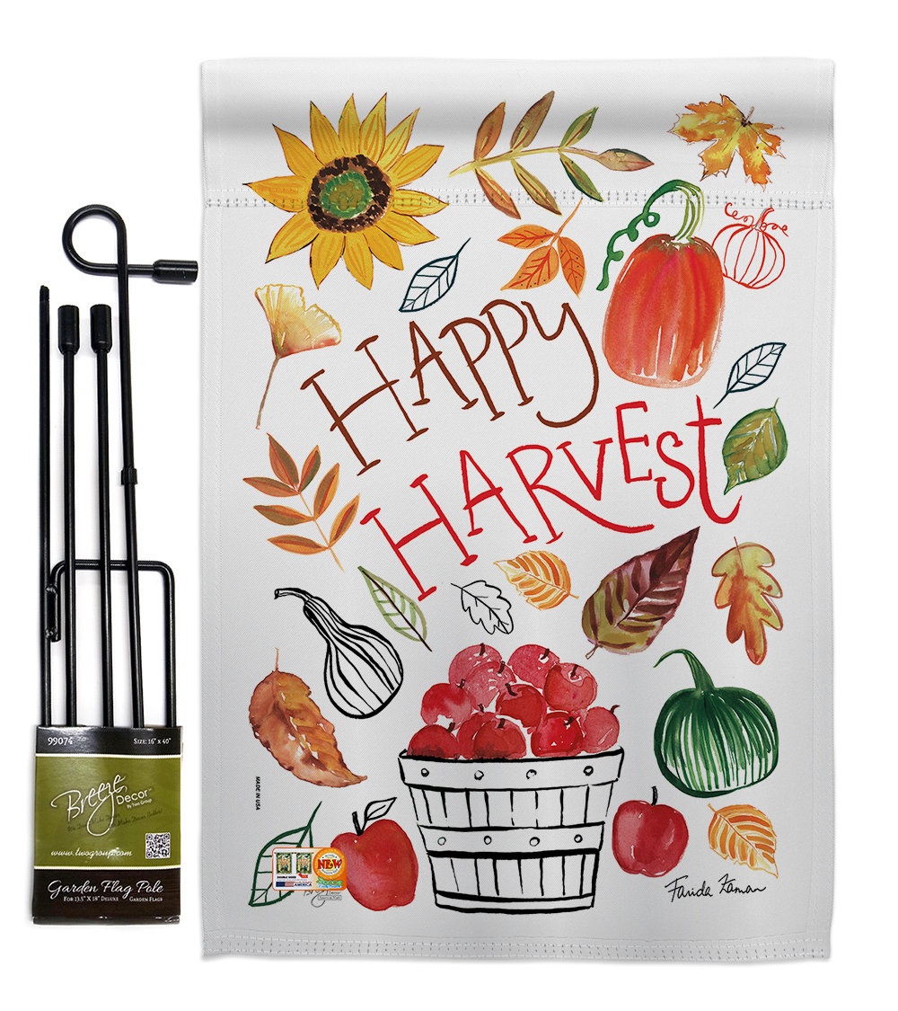 The Holiday Aisle® Osterville Happy Harvest & Autumn Impressions 2 ...