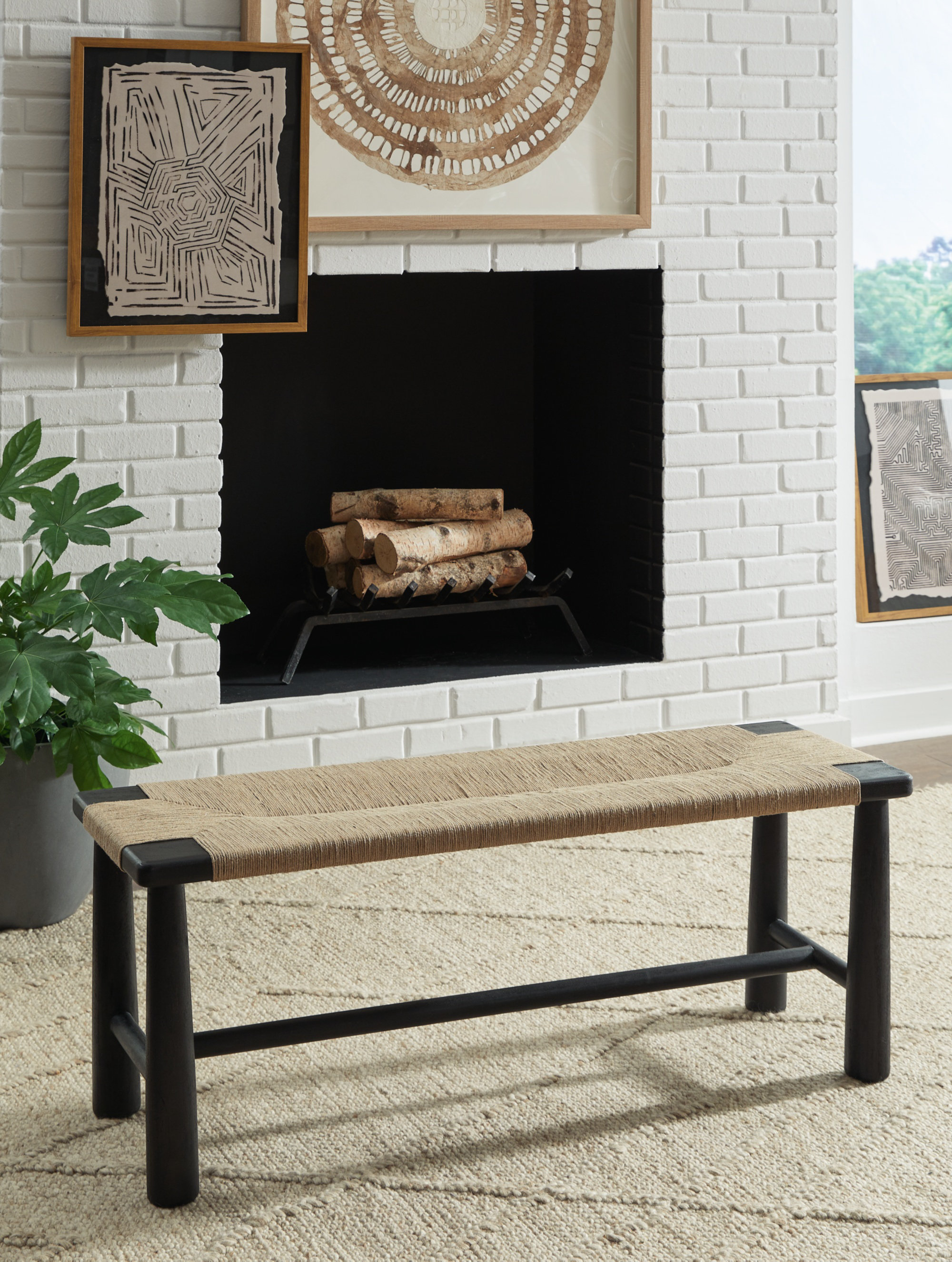 Lark Manor Erinne Solid Wood Bench - Wayfair Canada