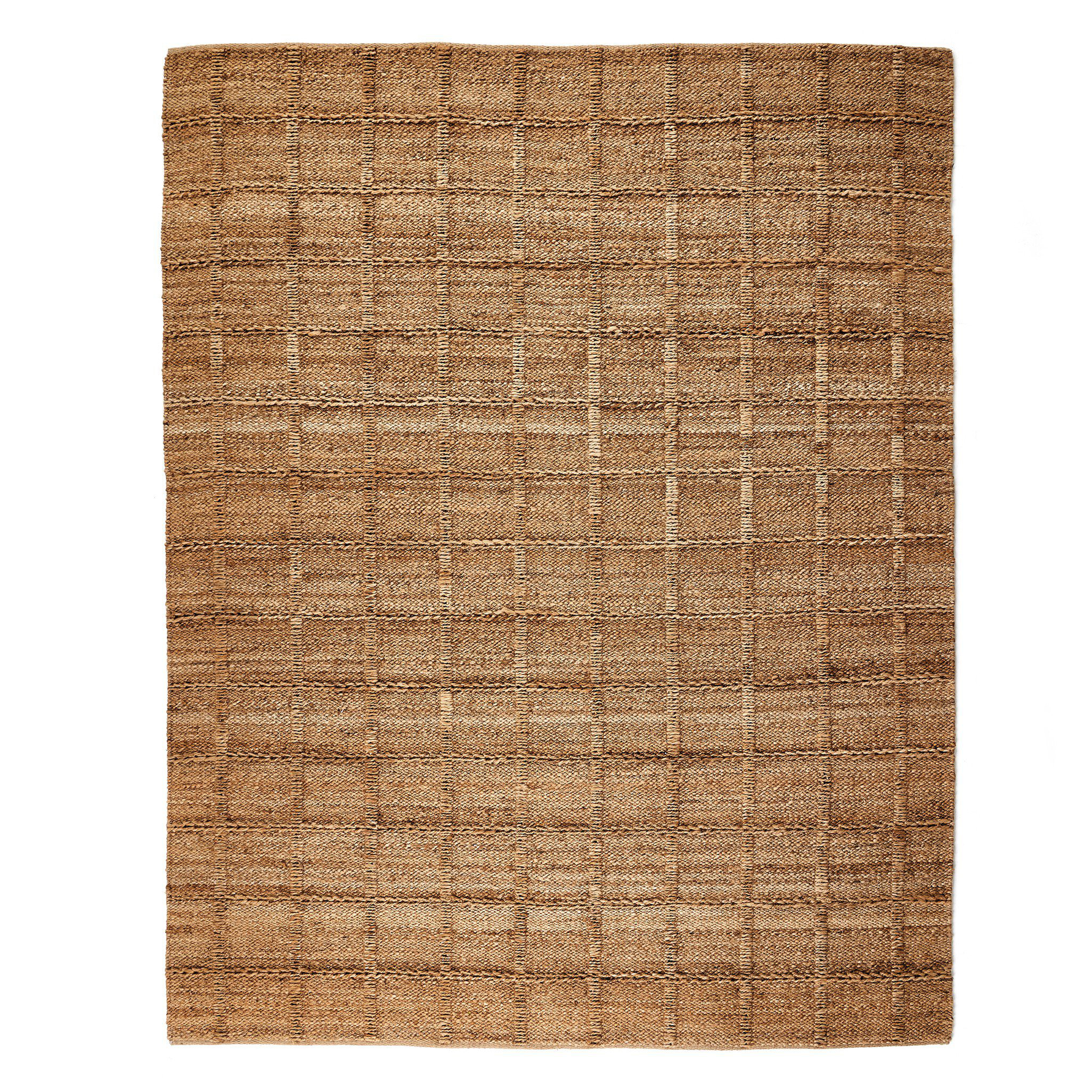 Birch Lane™ Ciera Jute Rug-Natural Grid Jute | Wayfair