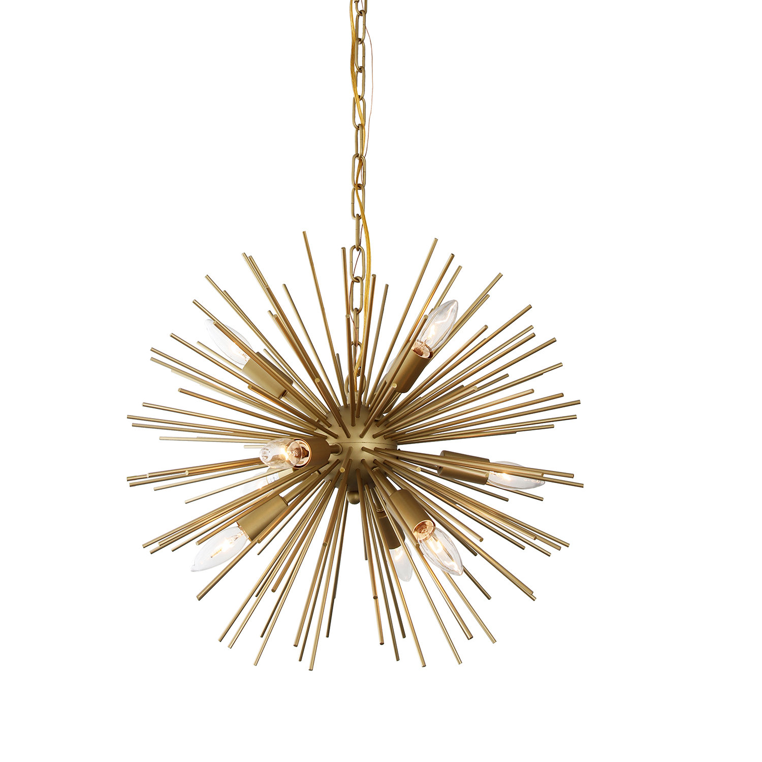Mercer41 Astra Sputnik Satellite Pendant Light 9-light Gold Sputnik ...