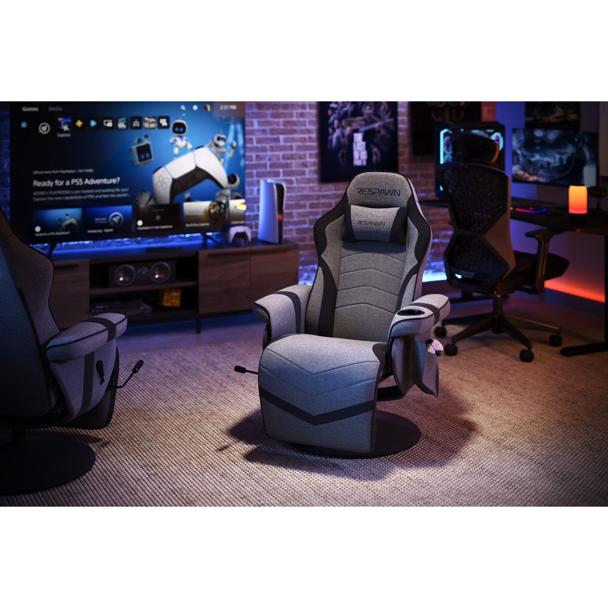 RESPAWN 900 Gaming Recliner - Video Games Console Recliner Chair ...