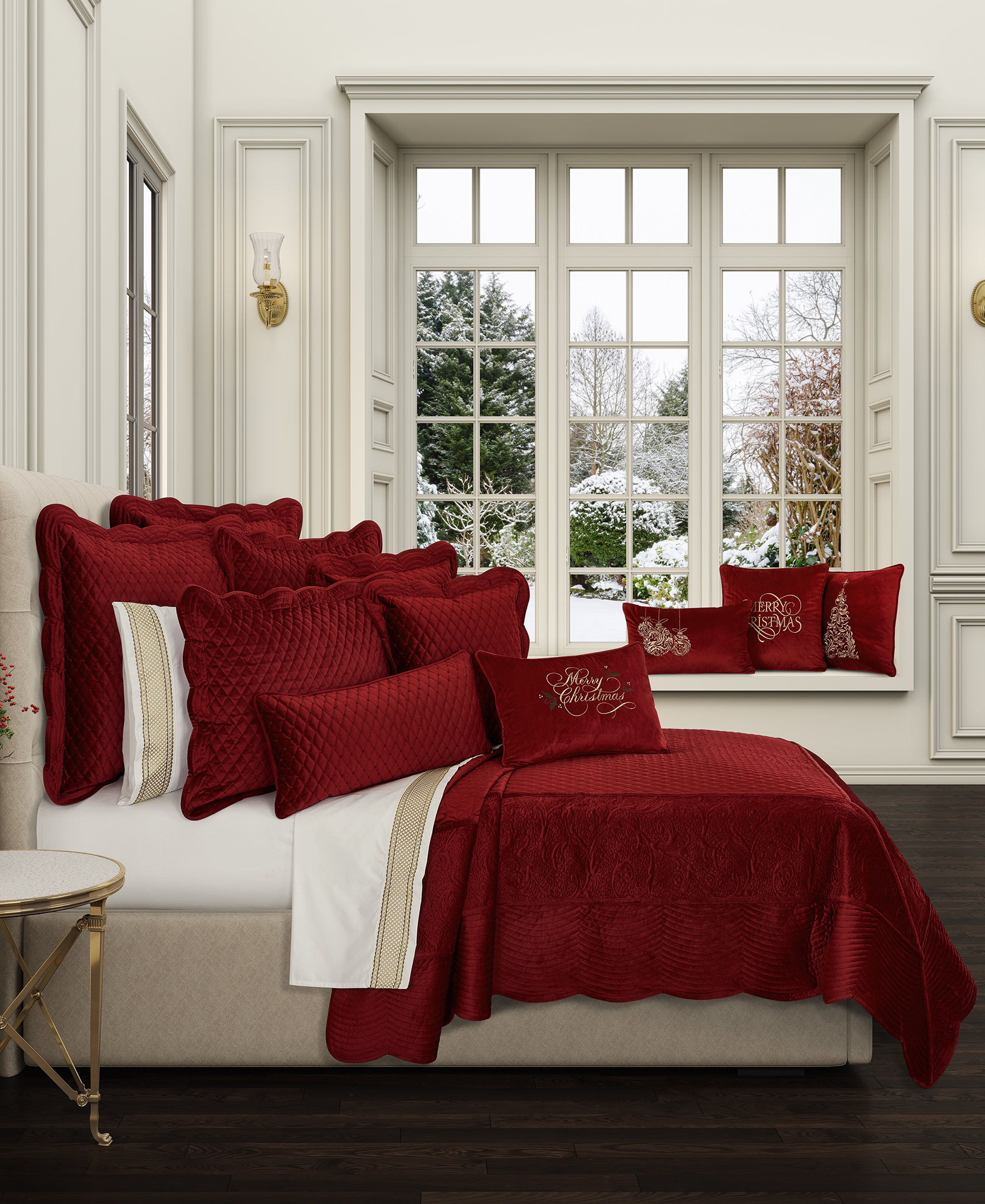 Five Queens Court MONICA Quilt Set - Wayfair Canada