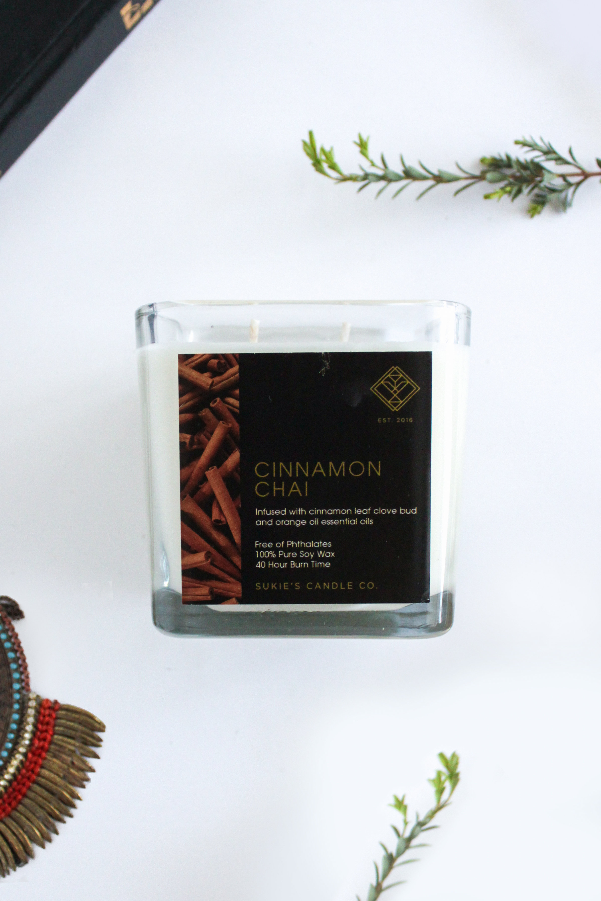 Sukie's Candle Co. Cinnamon Chai Scented Jar Candle - Wayfair Canada