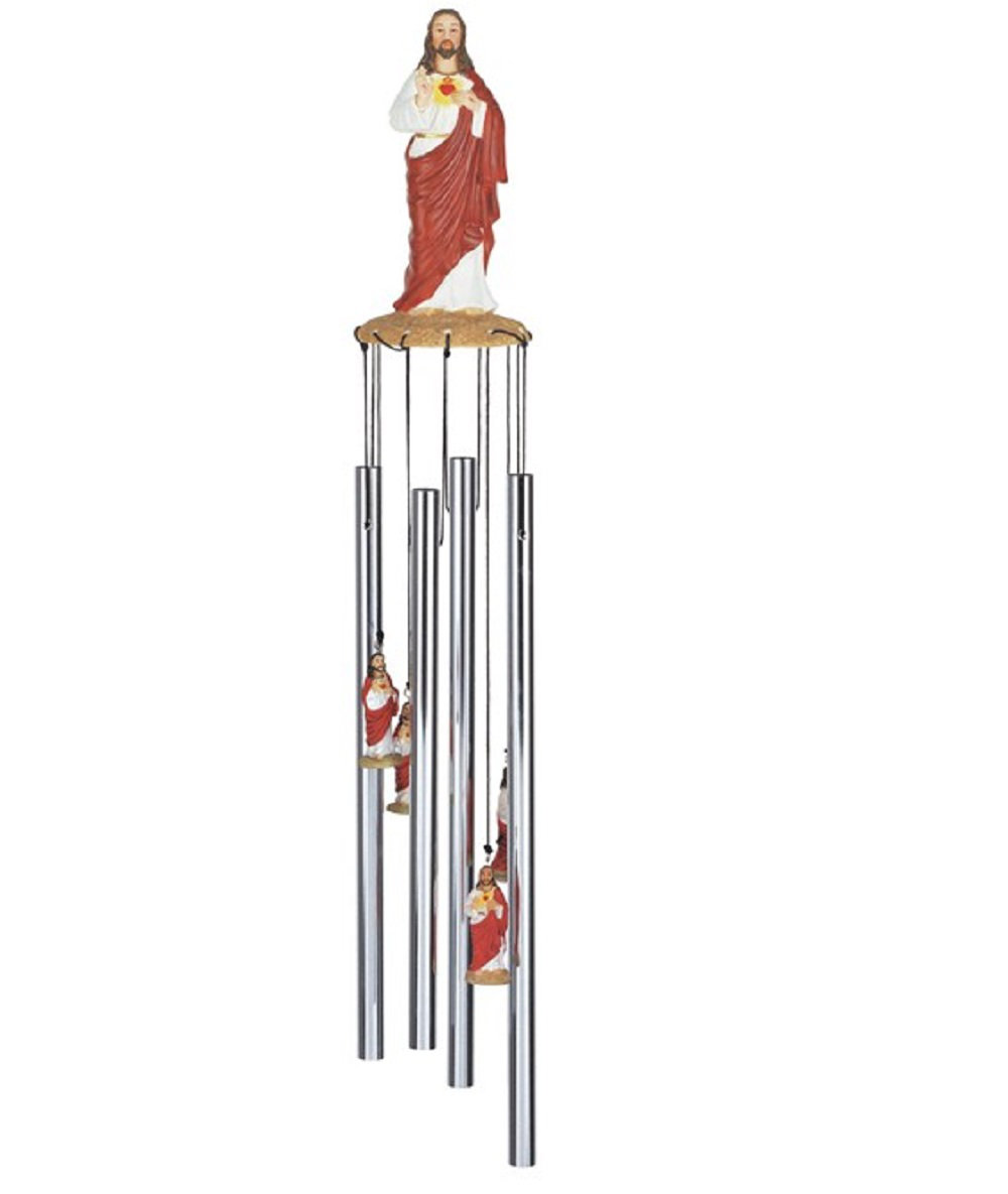 Arlmont & Co. Aerianna Jesus Wind Chime | Wayfair
