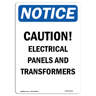 SignMission Caution Electrical Panels and Transformers Sign | Wayfair