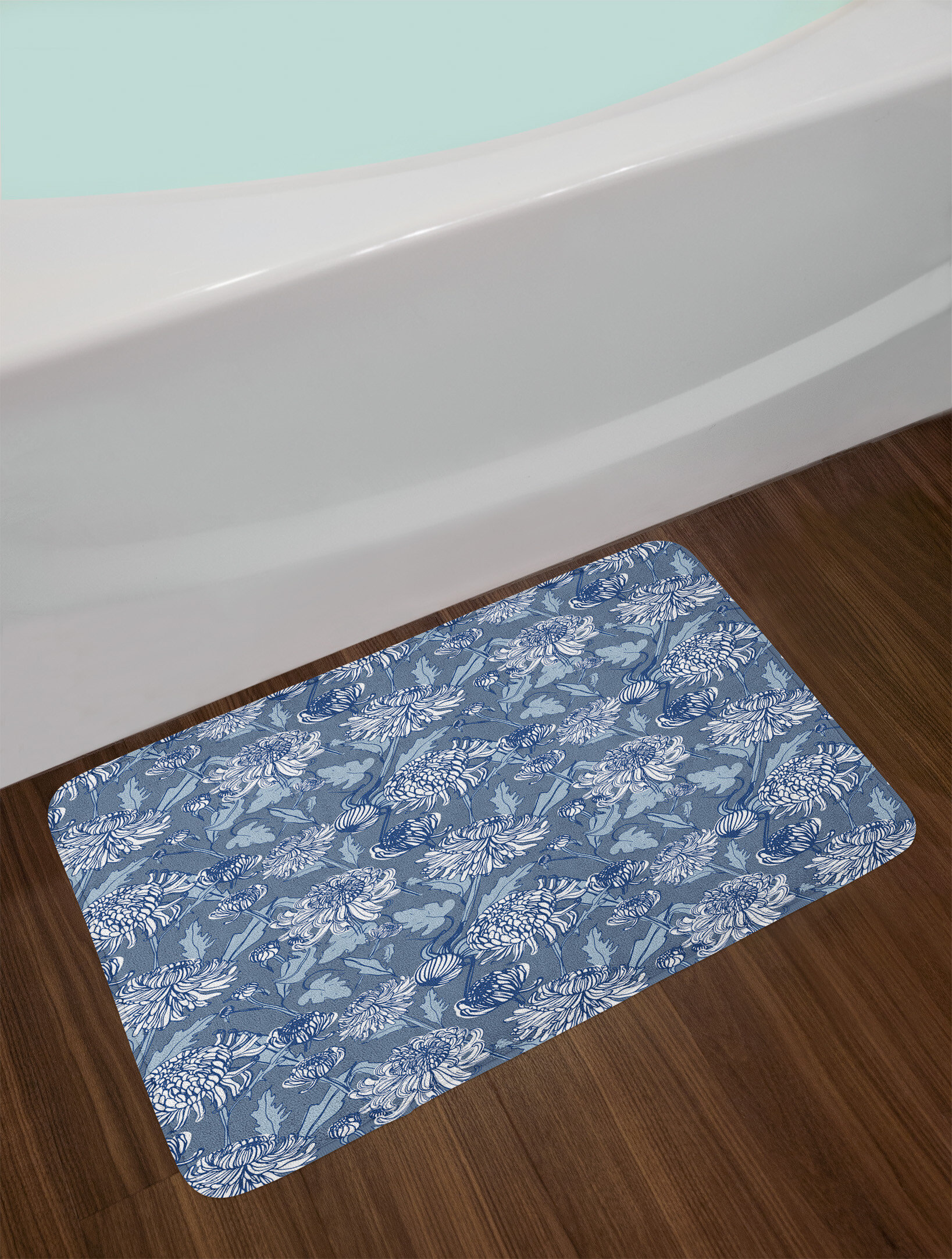 East Urban Home Halcomb Bath Mat | Wayfair