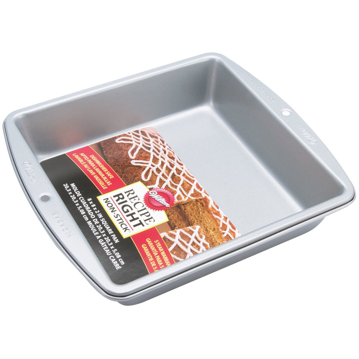 Wilton Non-Stick Square 8" Cake Pan & Reviews | Wayfair