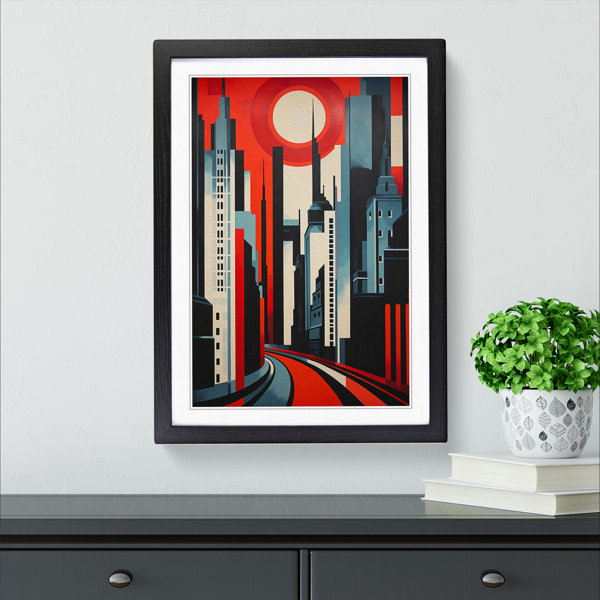 17 Stories London Constructivism No.2 - Single Picture Frame Art Prints ...