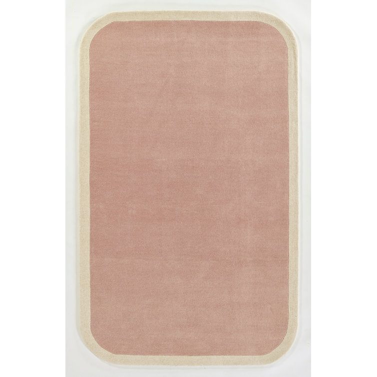 Tallulah Hand Tufted Wool Pink Rug & Reviews | AllModern