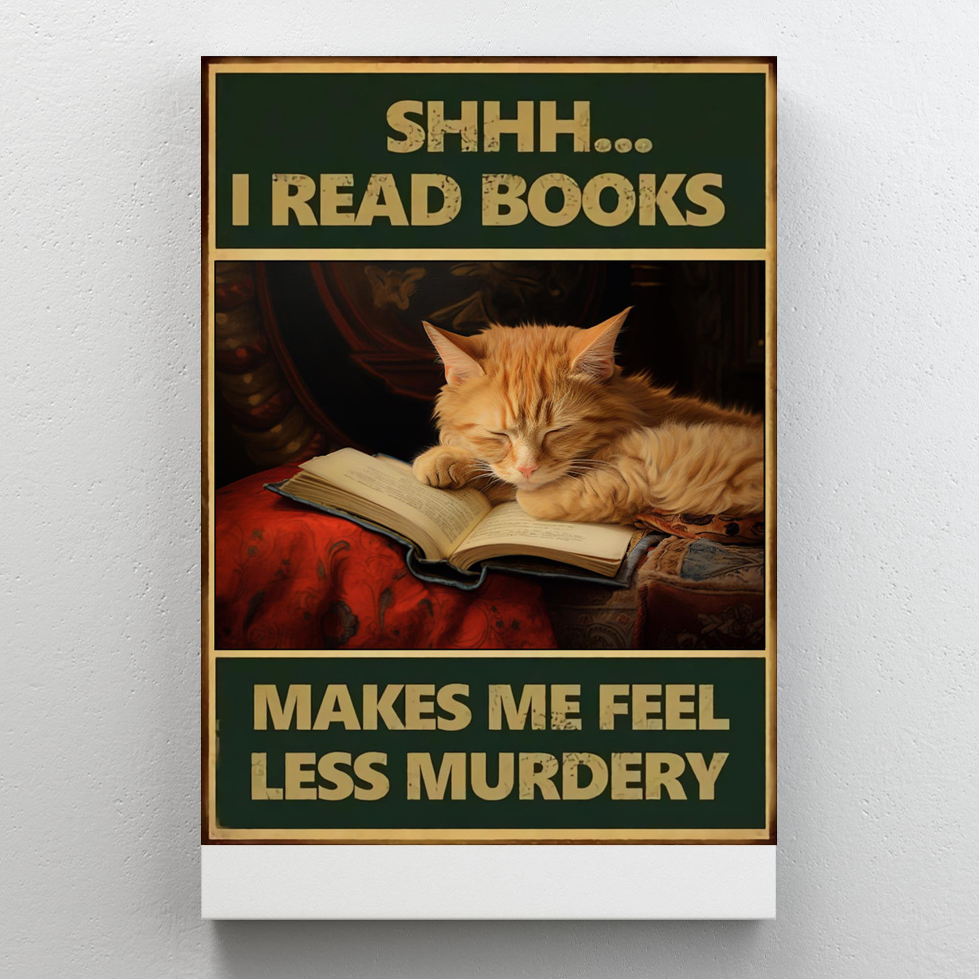 Winston Porter I Read Books Make Me Feel Less Murdery - 1 Piece R I ...
