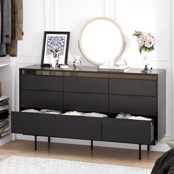 Ebern Designs Sideboard Anetha, 59" X 34" Large Buffet Anetha With ...