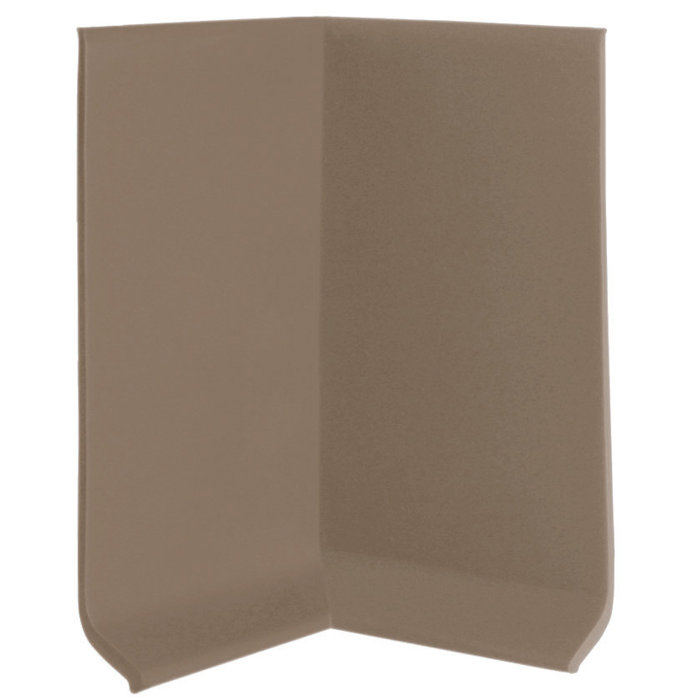 ROPPE Rubber 4'' W x 2.25'' L Wall Base in Fawn | Wayfair