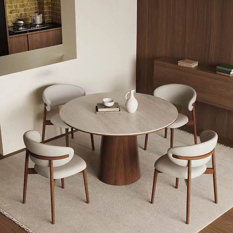 HomeLuxea Vintage Round Table Chair Combination | Wayfair