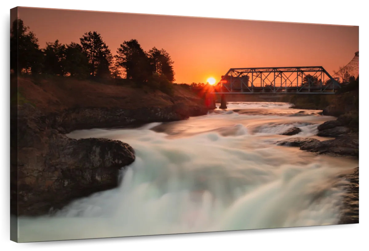 Latitude Run® Spokane Falls At Sunset - Wayfair Canada