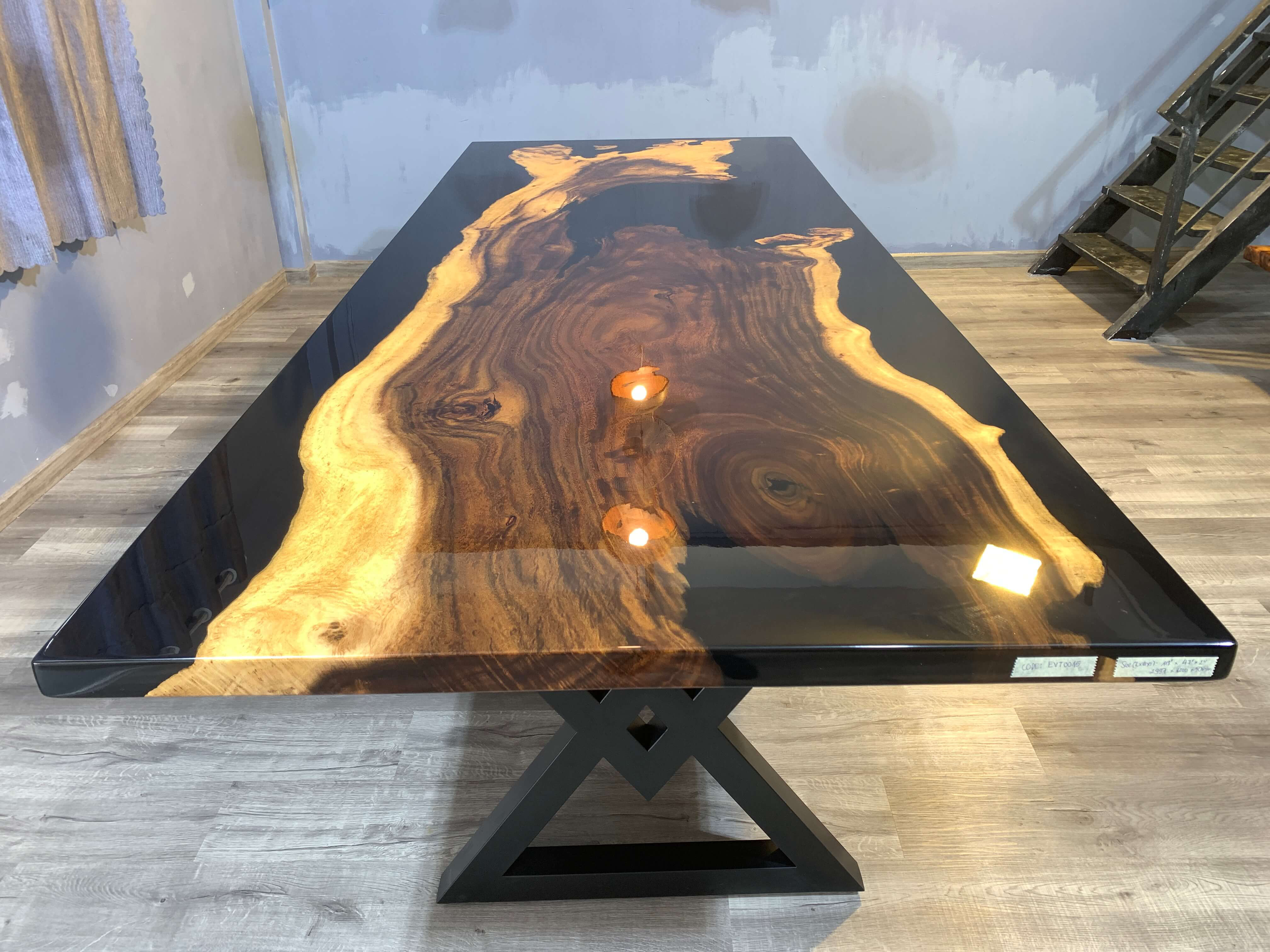 Loon Peak® Gerfen 118" Solid Wood Dining Table | Wayfair