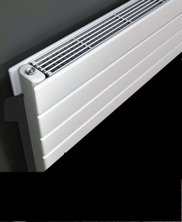 Modern Warmth Hot Water Baseboard Horizontal Flat Panel Radiators | Wayfair