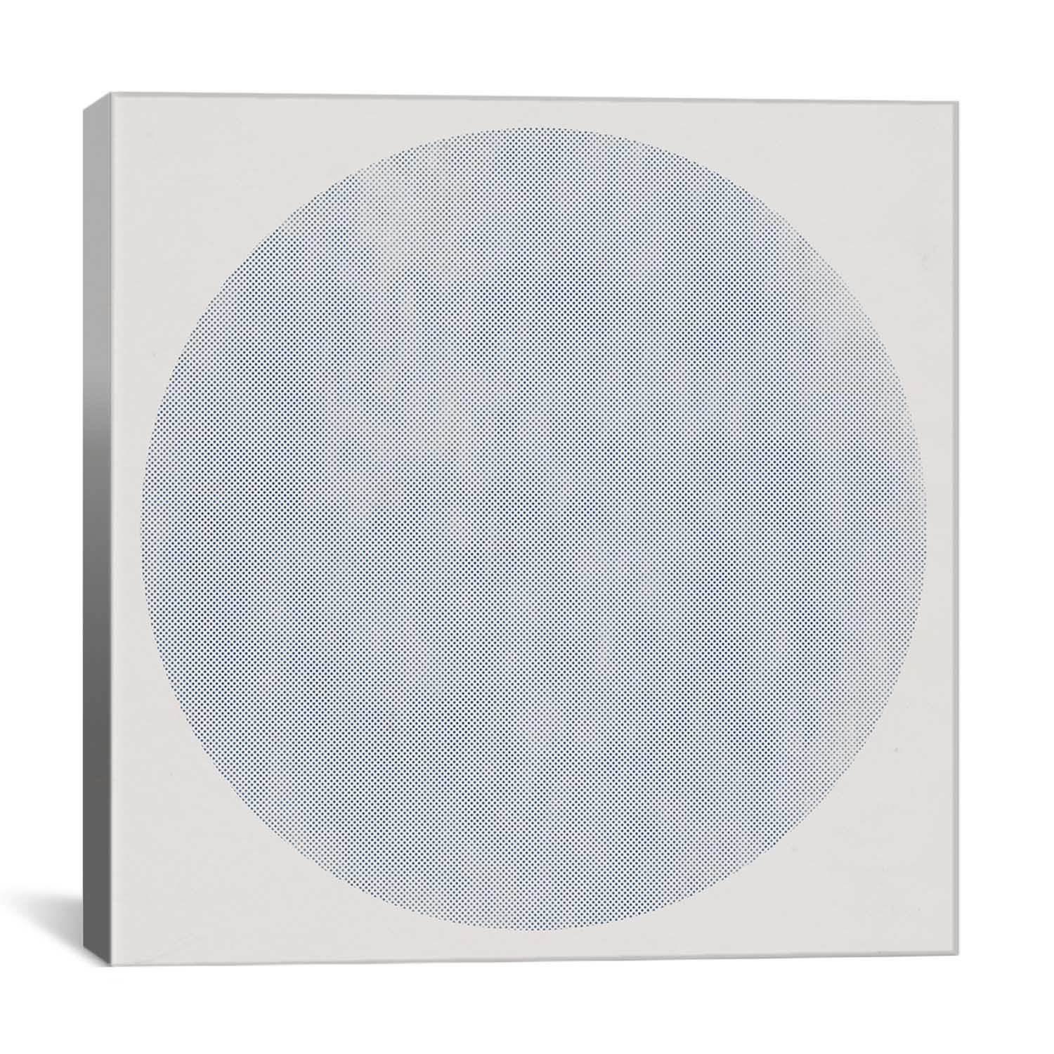 Highland Dunes Blue Dot Print by Marc Allante - Wrapped Canvas Graphic ...