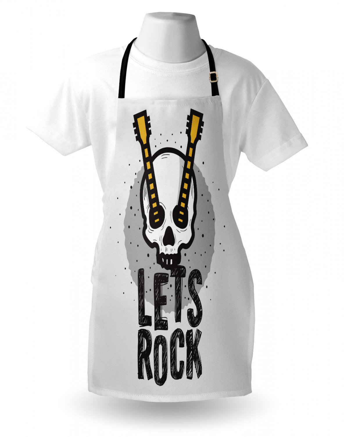 East Urban Home Rock and Roll Apron | Wayfair