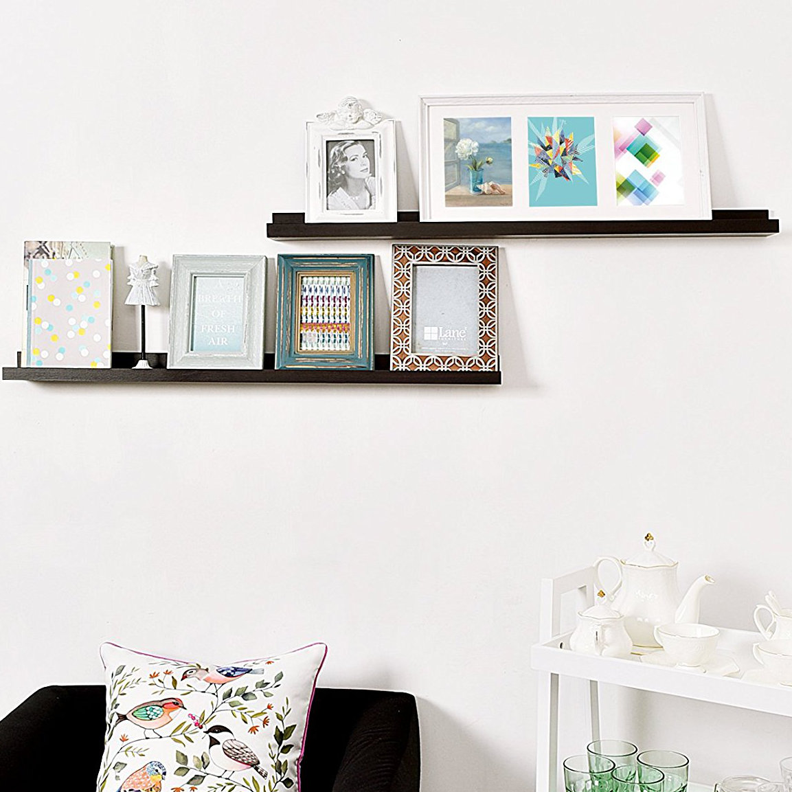Red Barrel Studio® Photo Ledge Picture Display Floating Shelf | Wayfair