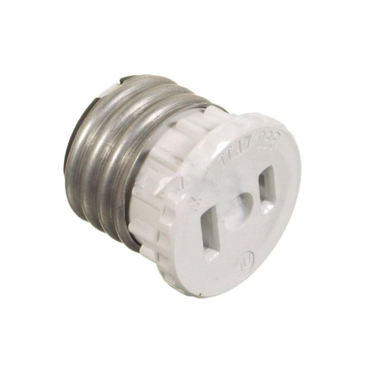 Plumbing N Parts Round White Plug Base Plastic-Aluminum PNP-37033 ...
