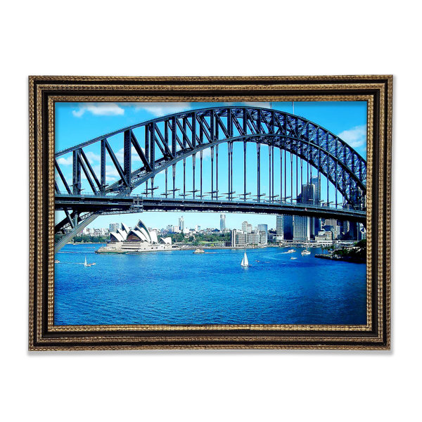 Longshore Tides Sydney Harbour Bridge Opera House View Colour - Single ...