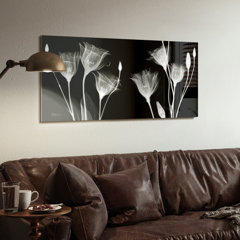 Ebern Designs Gentian Xray On Glass by Albert Koetsier Photograph | Wayfair