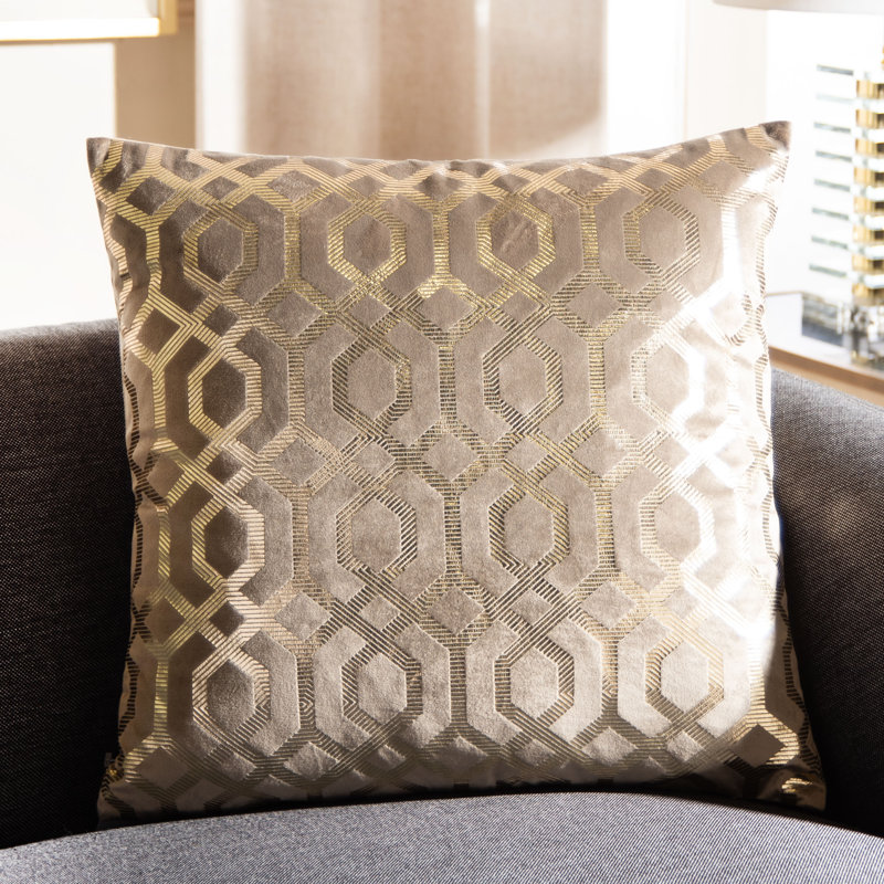 Safavieh Geometric Throw Pillow & Reviews | Wayfair