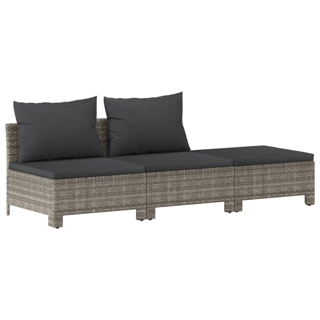 Winston Porter Knavel Rattan Wicker 3 - Person Seating Group with ...