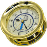 Breakwater Bay Mariner Metal Wall Clock & Reviews | Wayfair