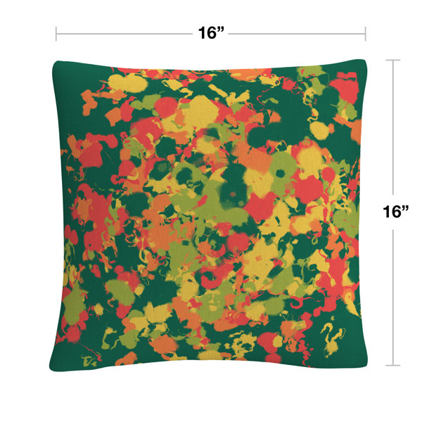 Trademark Fine Art Abstract Sparks Speckled Splatter Abstract Throw ...