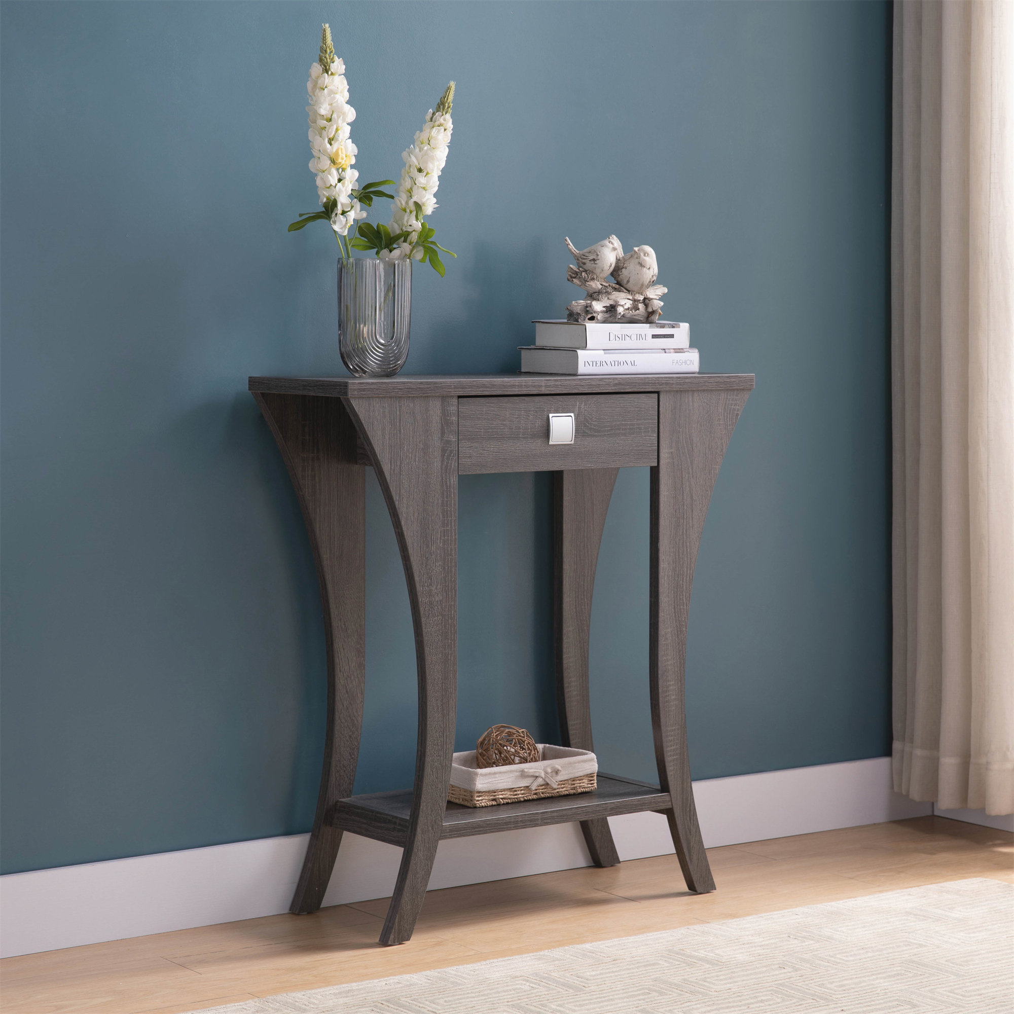 Winston Porter Shaleya 31.5'' W Rectangle Accent,Modern Console Table ...