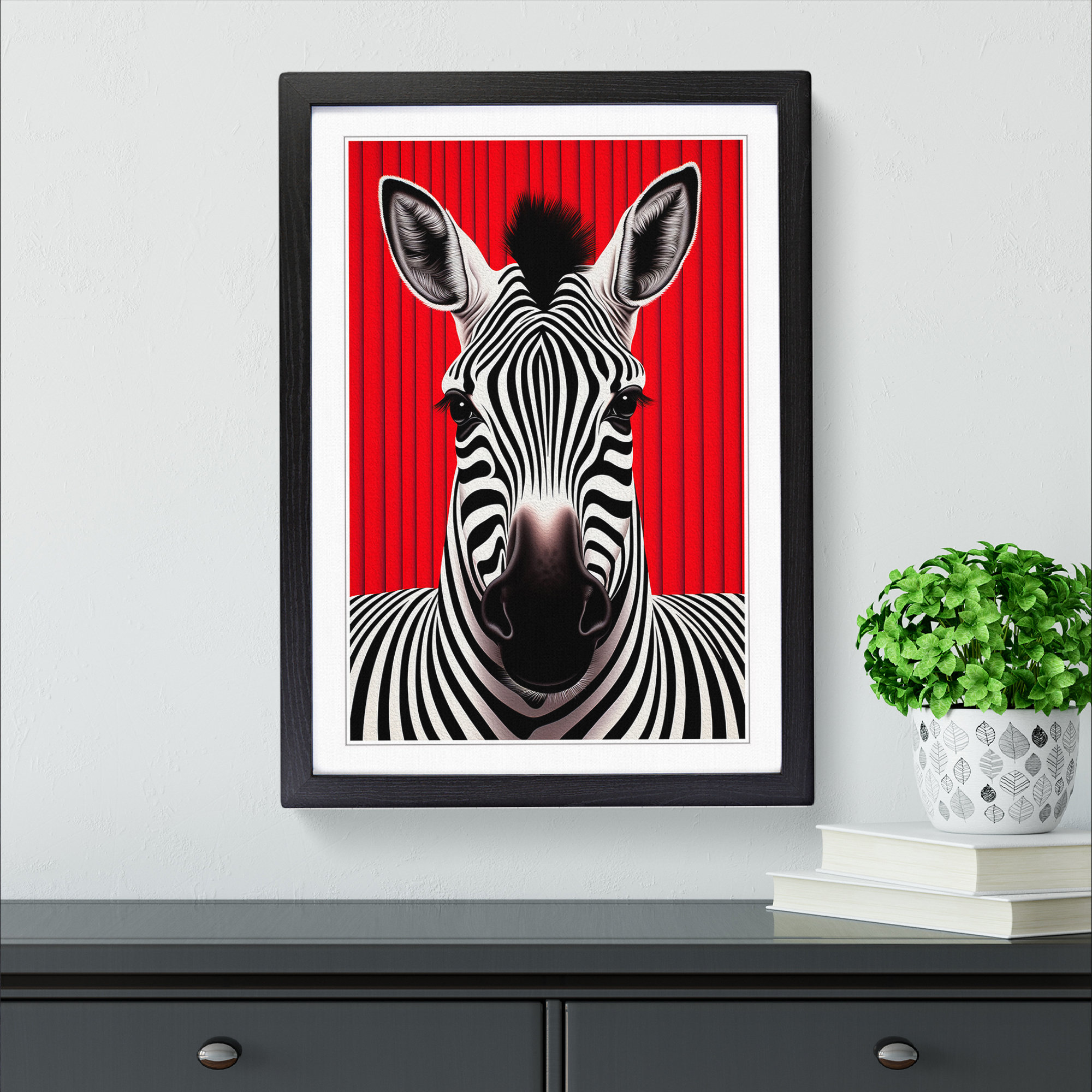 Big Box Art Zebra Op | Wayfair.co.uk