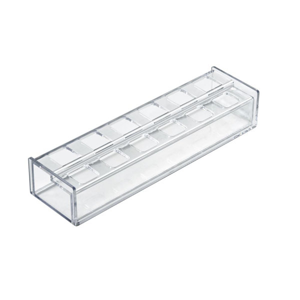 Azar Displays 12 Compartment Lipstick Organizer - Square Slot, 2-Pack ...