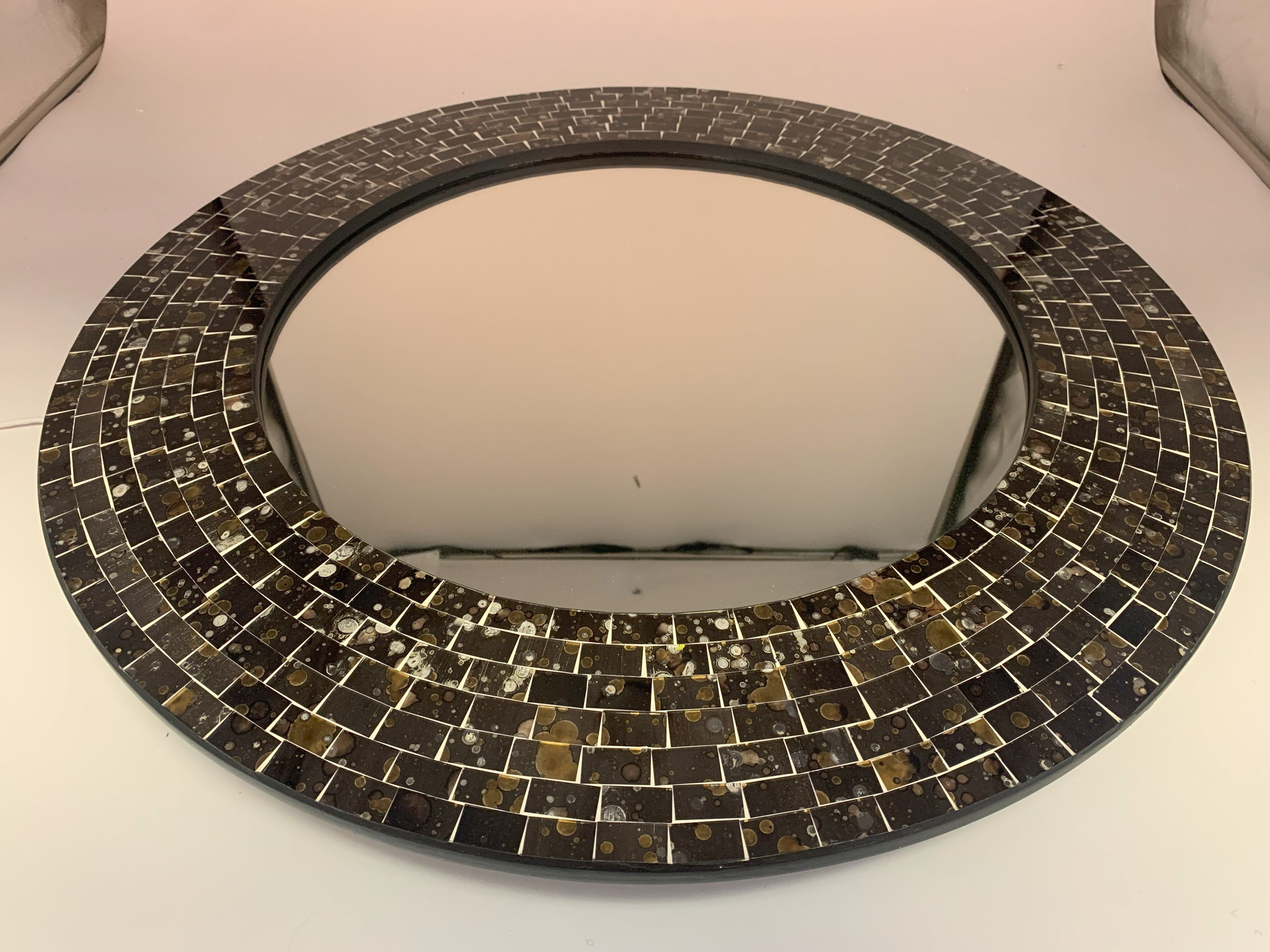 Bungalow Rose Zorigs Mirror Wall Art Décor – Handcrafted Decorative ...