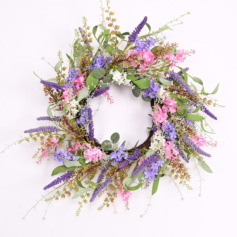 Ophelia & Co. Artificial Spring Summer Daisy Mini Eucalyptus Foliage ...