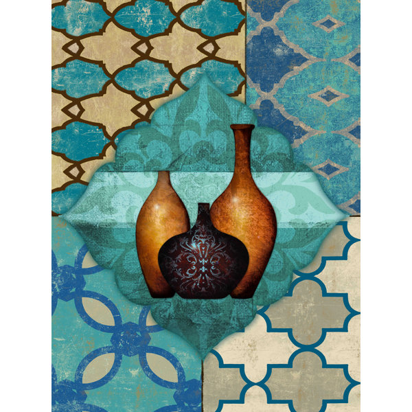 Charlton Home® Triple Moroccan - Wrapped Canvas Print - Wayfair Canada