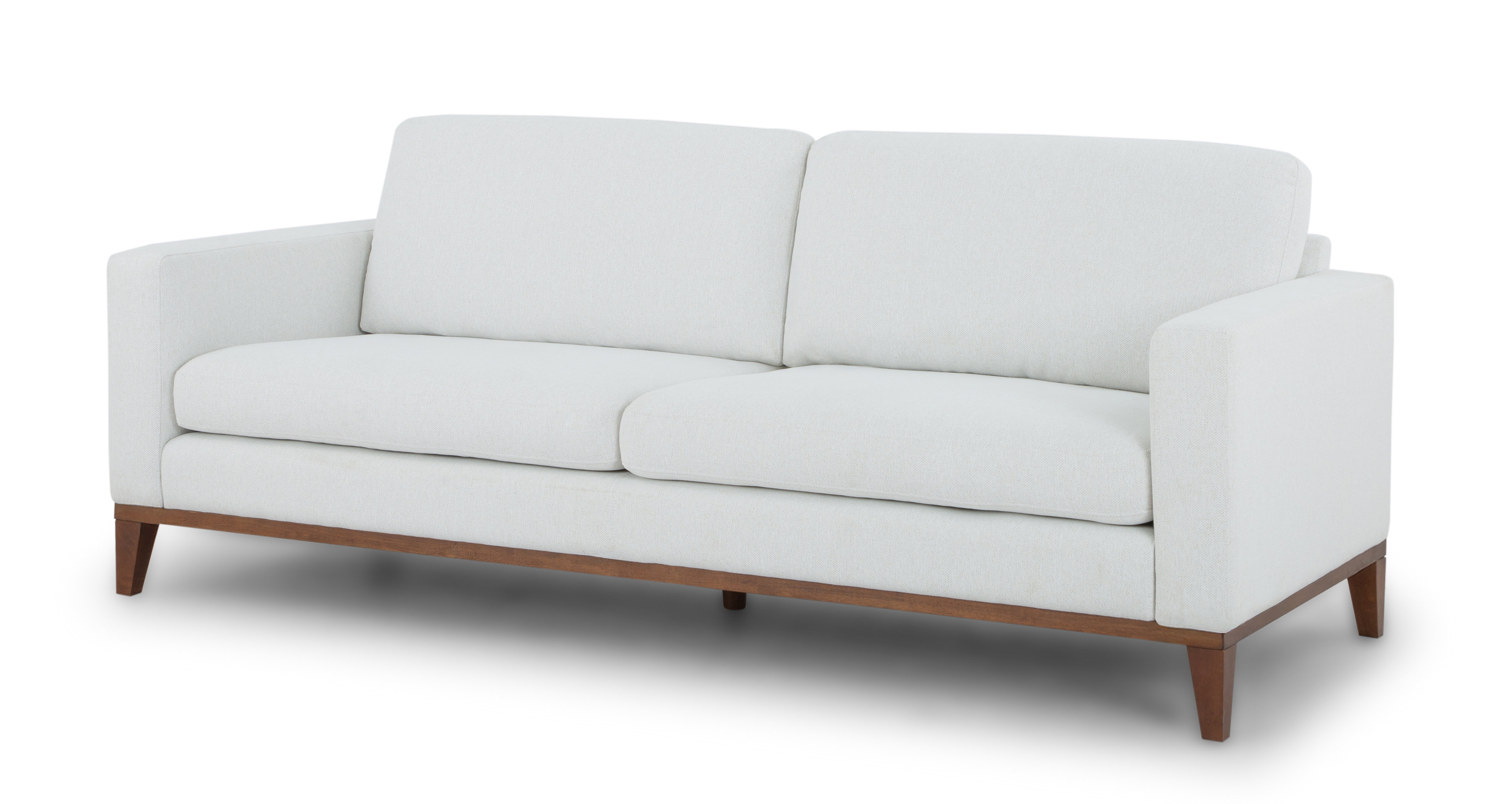 George Oliver Accoudoirs carrés de 85,04 po Latonja conformes à la ...