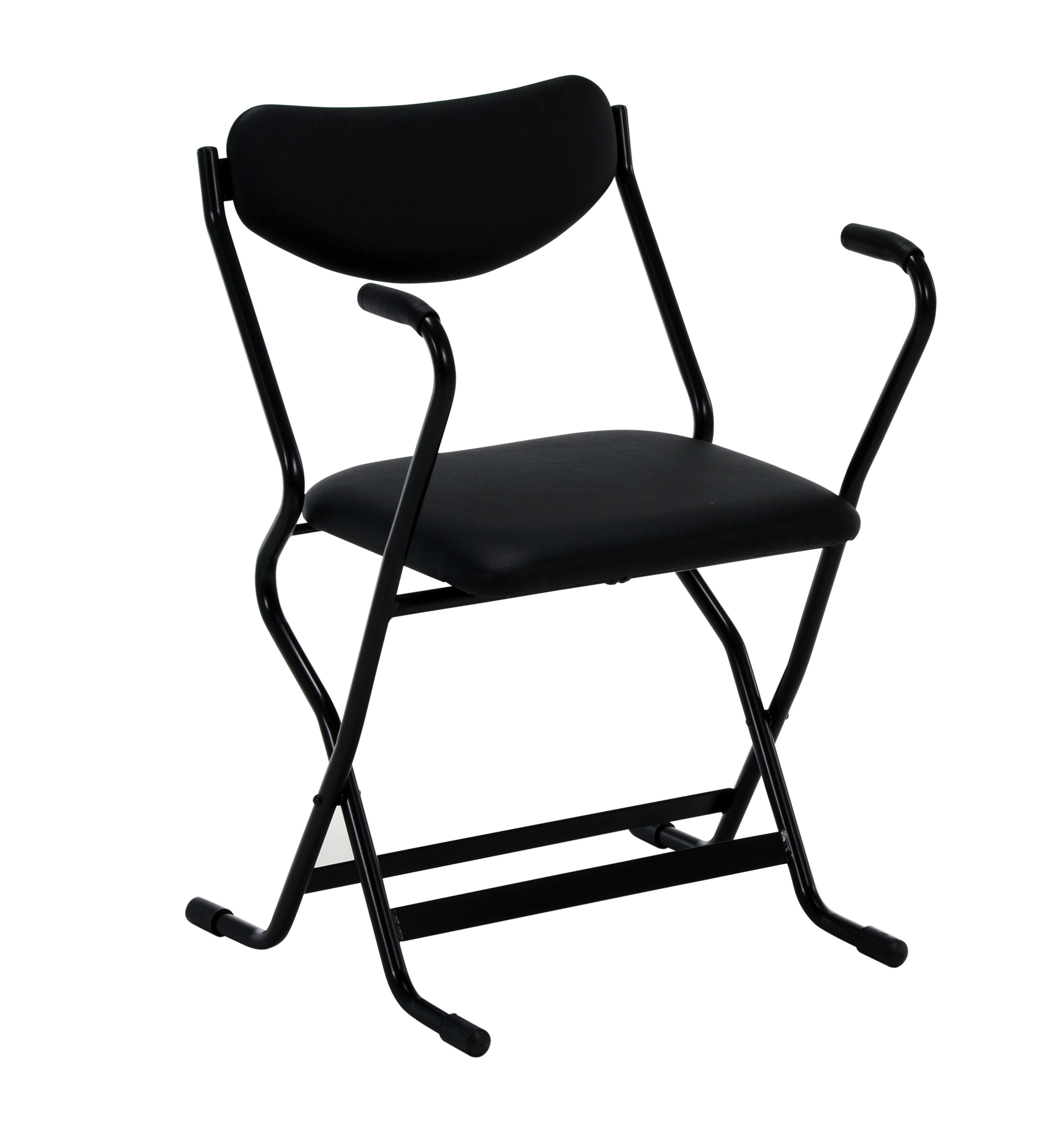 shengshigood Shenshlgood Vinyl Padded Stackable Folding Chair | Wayfair