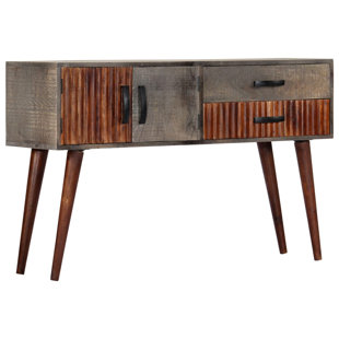 Borough Wharf Quinnipiac 115Cm Solid Wood Console Table | Wayfair.co.uk