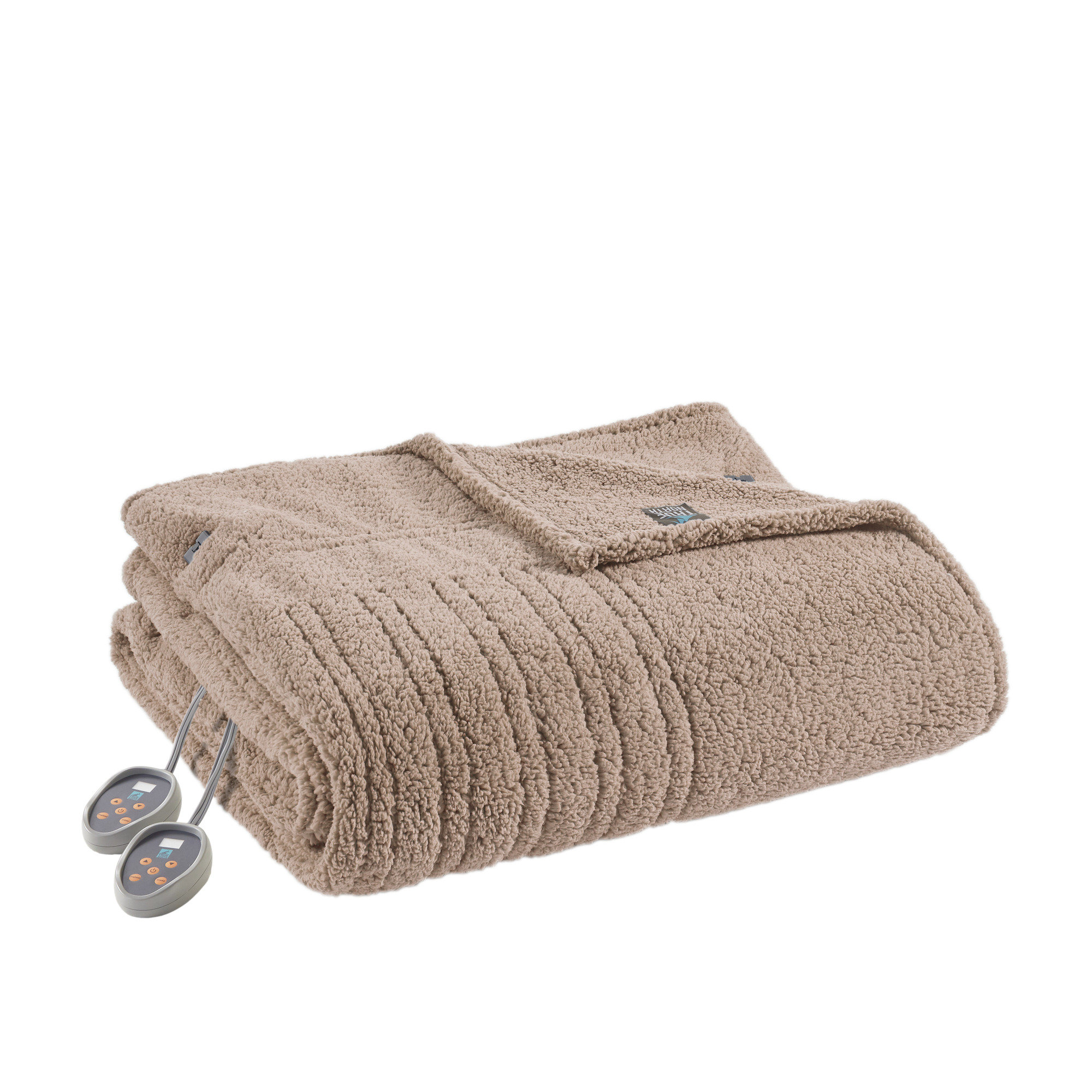 True North by Sleep Philosophy Sherpa Heated Blanket & Reviews | Wayfair