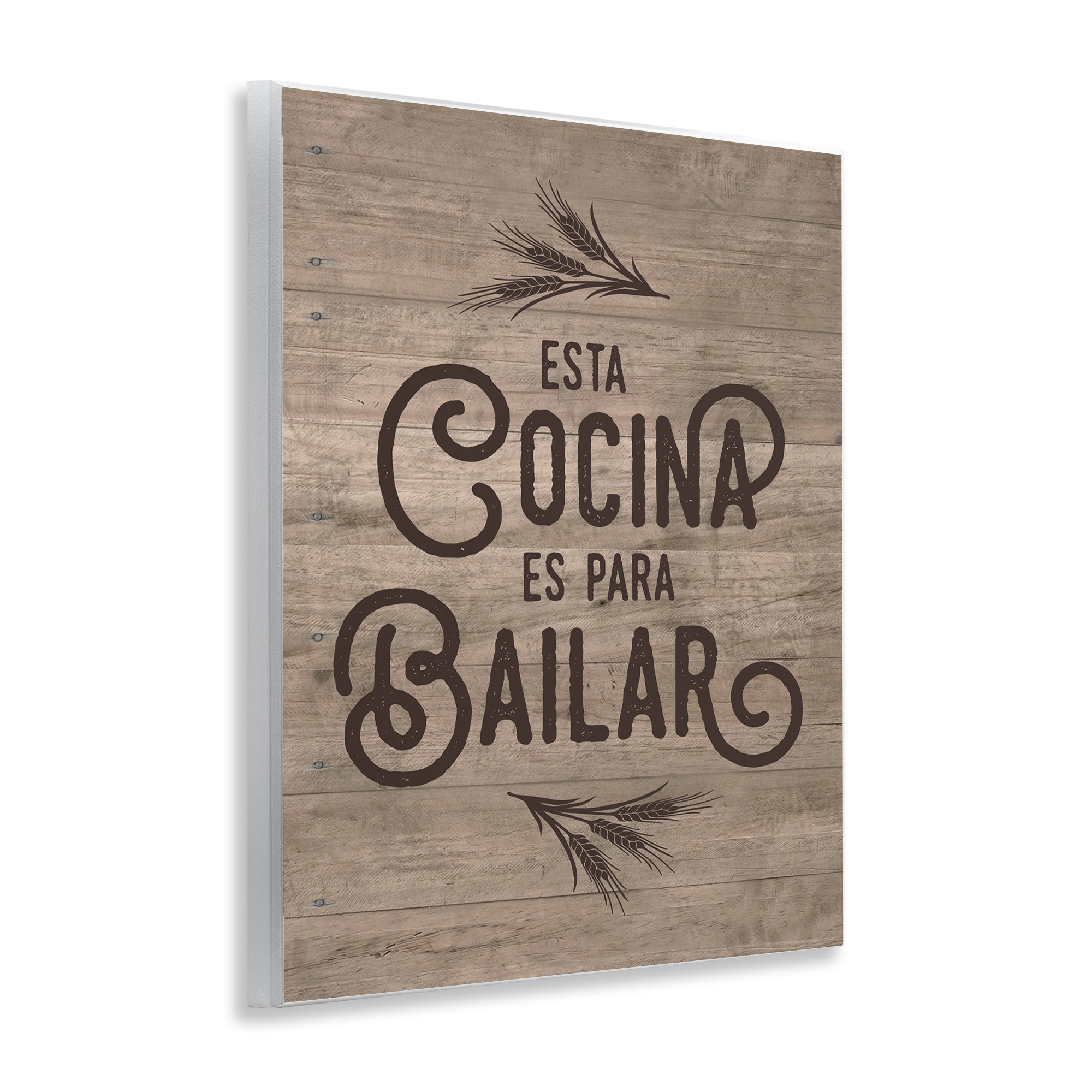 Ebern Designs Kitchen for Dancing Translation Wall Plaque Spanish Art ...