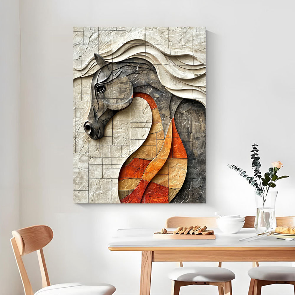 Rosalind Wheeler Three-dimensional relief art wall decoration | Wayfair