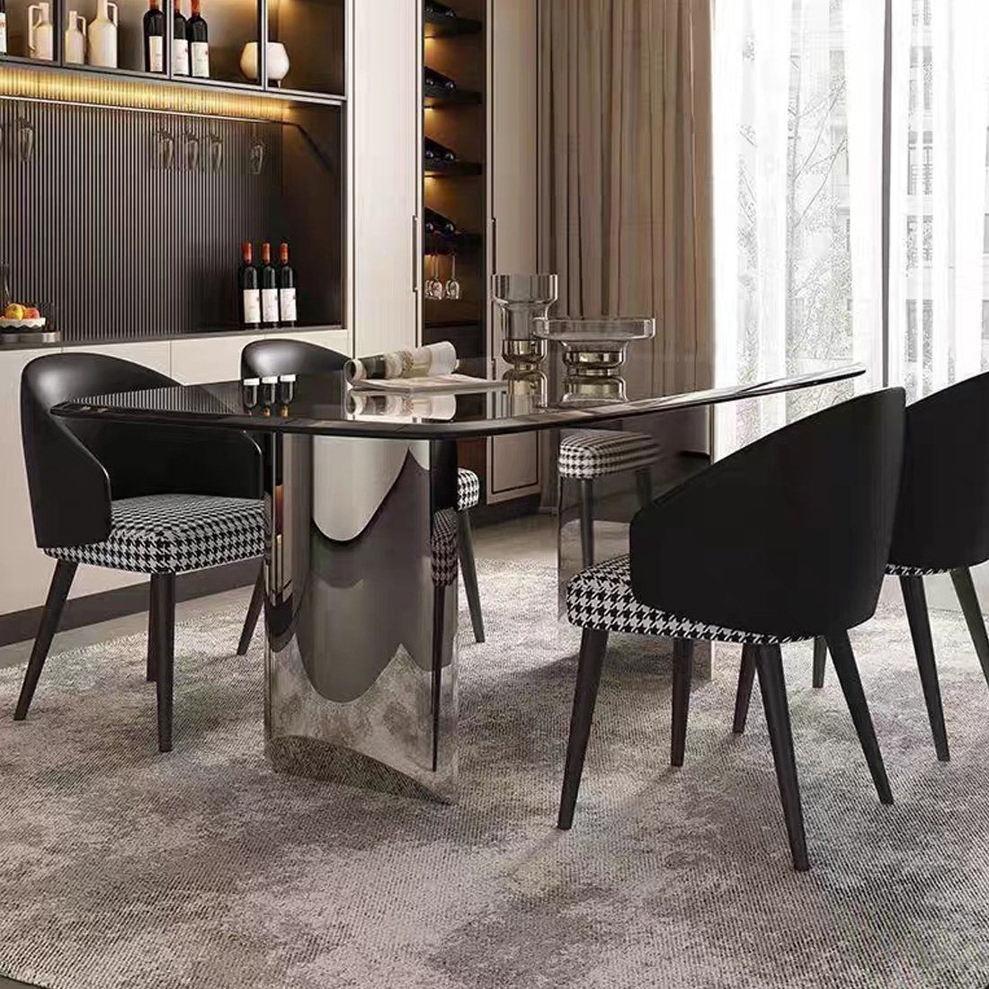 Orren Ellis Alyzabeth Rectangular Dining Set | Wayfair