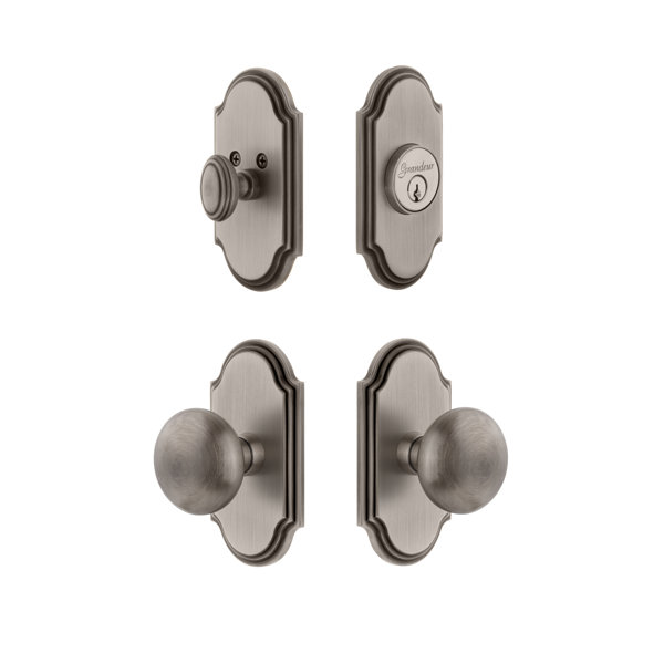 Grandeur Arc Short Plate Complete Entry Set with Single Cylinder ...