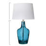 Rosecliff Heights Avangelina 27'' Blue Table Lamp & Reviews | Wayfair