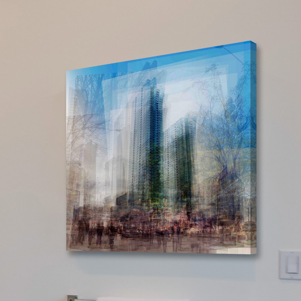 Marmont Hill 'Yonge At Sheppard' by Chris Albert Painting Print on ...